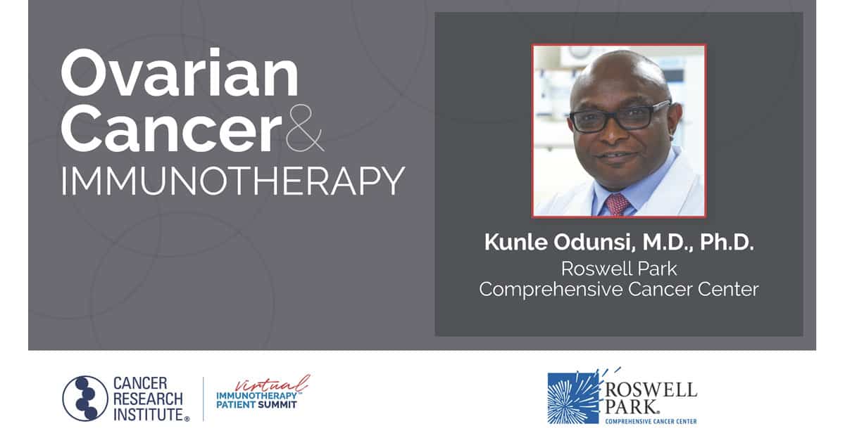Ovarian Cancer and Immunotherapy with Dr. Kunle Odunsi