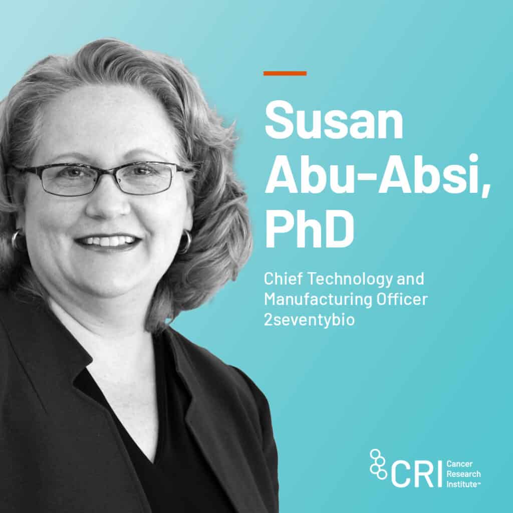 Susan Abu-Absi, PhD - Cancer Research Institute