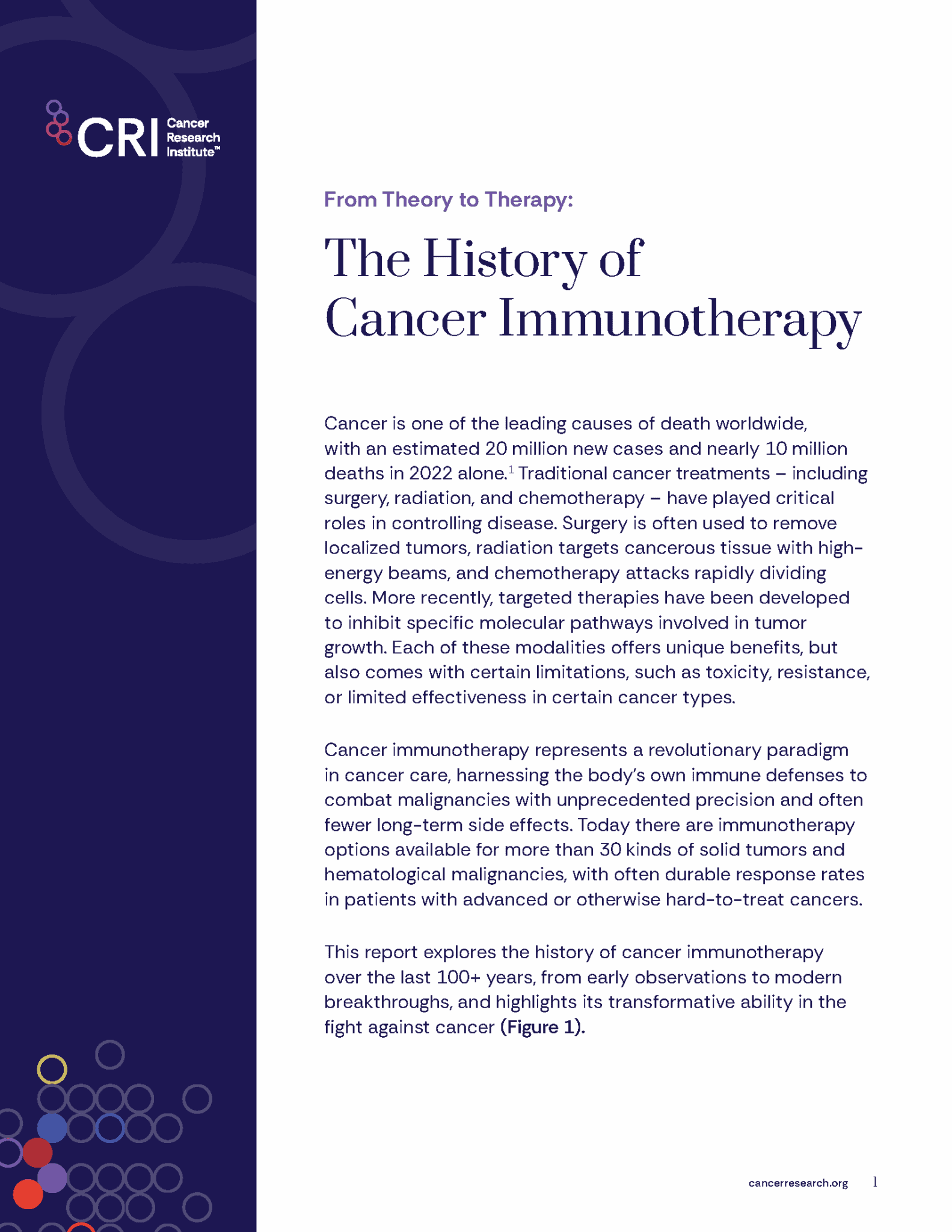 From Theory To Therapy The 100 Year Journey Of Cancer Immunotherapy