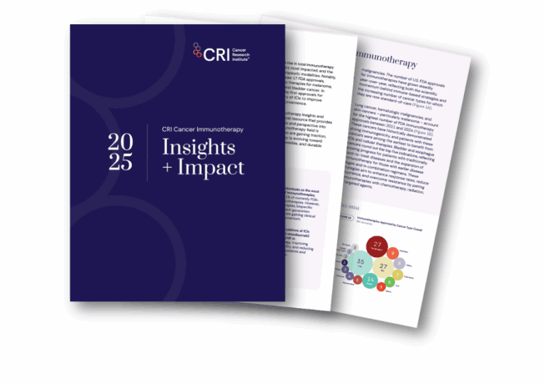 Introducing CRI’s 2025 Cancer Immunotherapy Insights + Impact Report ...